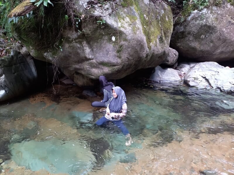 Air Terjun Simempar, Wisata Gunung Meriah Di Kawasan Pohon Damai ...